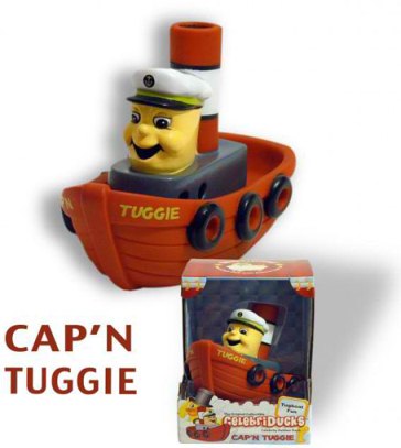 Cap'n Tuggie Tugboat Toy